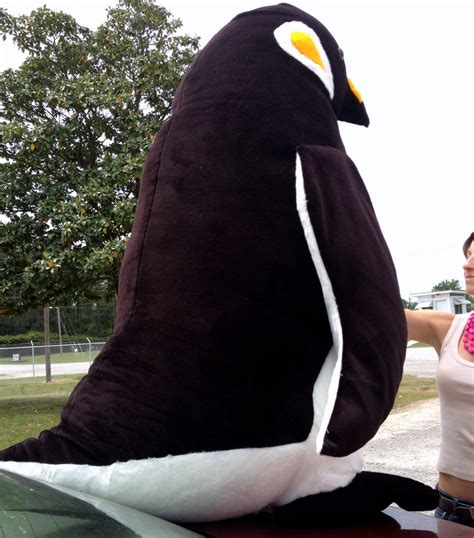 Tall Stuffed Penguin