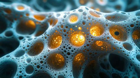 This High Resolution Image Captures The Intricate Beauty Of Fractal Biogen Nanostructures
