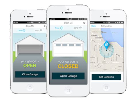Control Your Garage Door With Open Me App Filehippo News