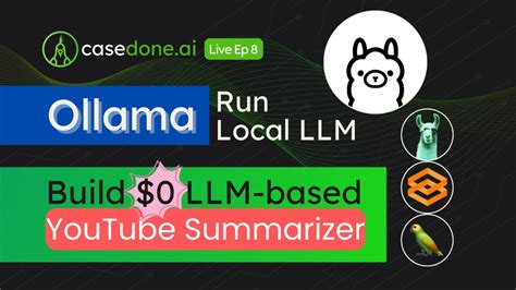 Beginner To Master Ollama And Build A Youtube Summarizer With Llama 3 And