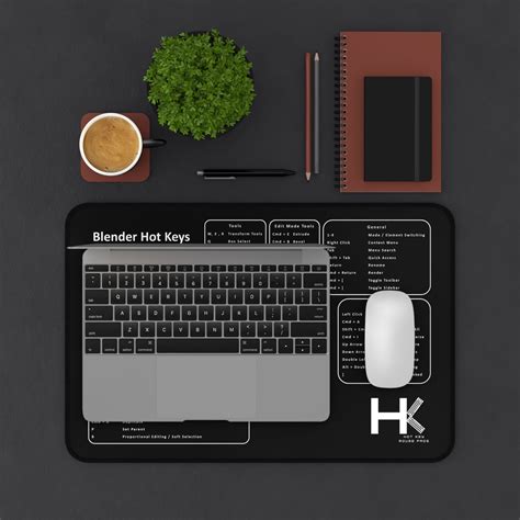Mac Compatible Keymap Blender Hot Key Medium Mouse Pad Etsy