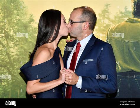 James Murray Right And Wife Melyssa Murray Attend The Knock At The Cabin World Premiere At