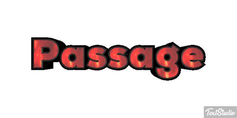 Passage Word Animated  Logo Designs
