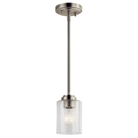 Kichler Winslow 1 Light Brushed Nickel Contemporary Kitchen Mini