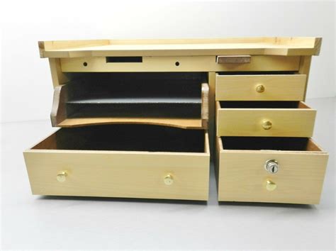 Jewelers Bench Work Table Top Jewelry Repair Watch Hobby And Craft Bead
