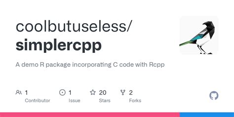 Github Coolbutuselesssimplercpp A Demo R Package Incorporating C Code With Rcpp