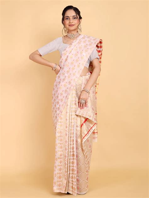 Buy Rose Villa Assamese Mekhela Chador Saree Sarees For Women
