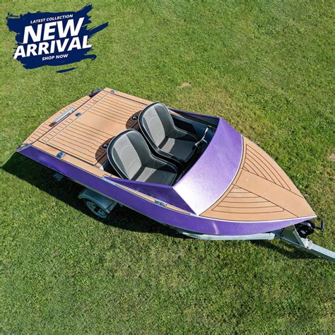 Mini Jet Boat Temu Price Electric And Aluminum 2 Seater Boats