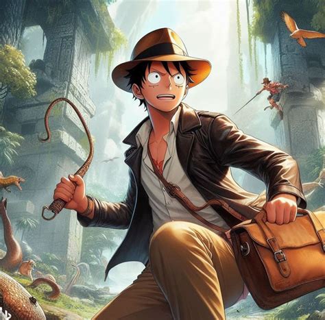 Luffy à La Recherche Du One Piece Luffy Personnages Anime