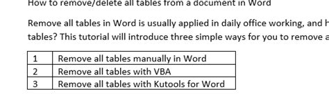 Vba удаление таблицы Word Word и Excel помощь в работе с программами