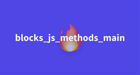 Blocksjsmethodsmain A Hugging Face Space By Gradio