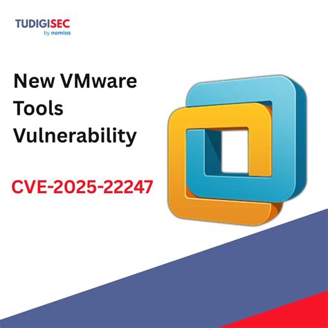 Vmware Tools Vulnerability Patch Now For Security Tds By Nomios Tunisia Posted On The Topic
