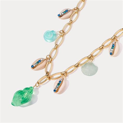 Pastel Sea Shell Necklace