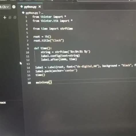 internpe intership python digitalclock summerinternship