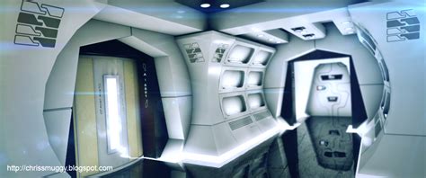 Finished Star Trek 09 Corridor — Scifi