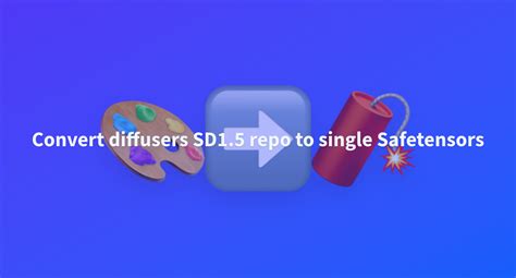 Sd To Diffusers A Hugging Face Space By Yntec