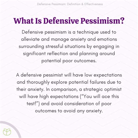 Pessimistic Definition