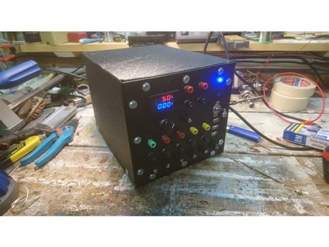 Atx Psu Bench Power Supply With Schematics Customizable By Jonsag Electronics Projects Diy