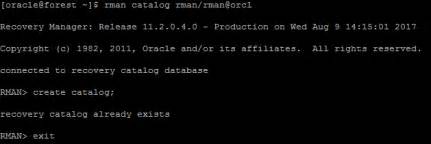 Oracle Question About Rman 01009，rman 01007 Database Administrators
