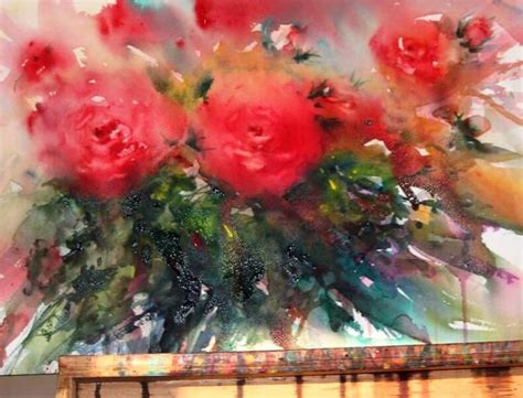 650 Best Jean Haines Atmospheric Watercolors Images On Pinterest Watercolors Floral