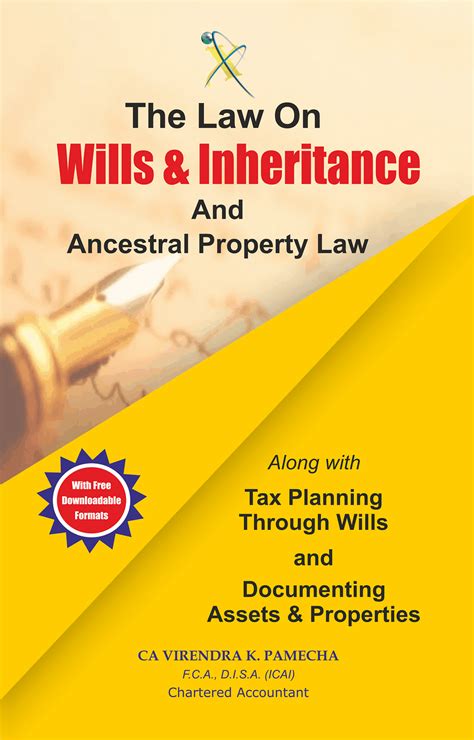 The Law On Wills And Inheritance And Ancestral Property Law Along With