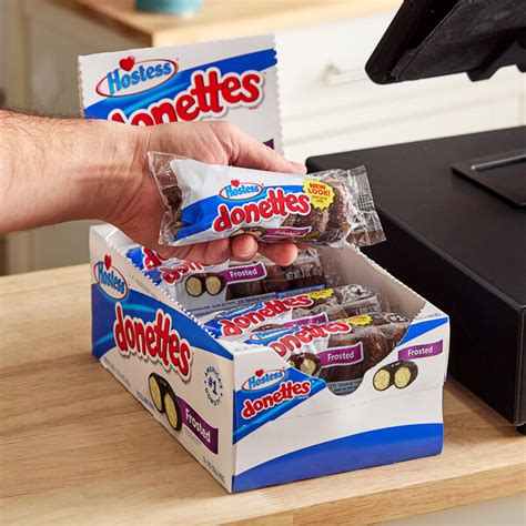 Hostess Donettes Single Serve Chocolate Frosted Mini Donuts 6 Count 3 Hostess Donettes Single Serve Chocolate Frosted Mini Donuts 6 Count 3