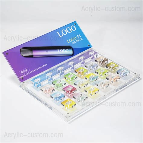 E Liquid Display Acrylic Vape Stand