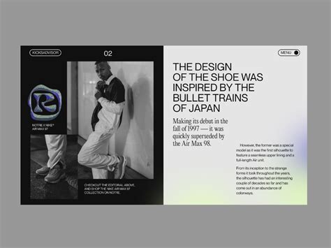 Air Max® 97 Portfolio Website Design Graphic Design Collection Air Max 97