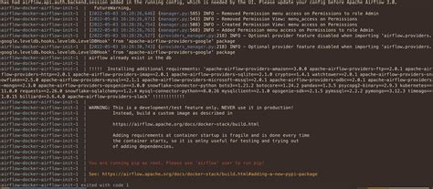 Airflowdocker Composeyou Are Running Pip As Root Please Use User To