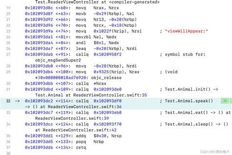 汇编分析swift多态原理 Csdn博客