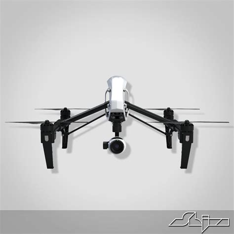쿼드로 콥터 Dji 인스파이어 1 3d 모델 149 3ds Max Obj Fbx Free3d