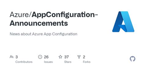 Github Azureappconfiguration Announcements News About Azure App