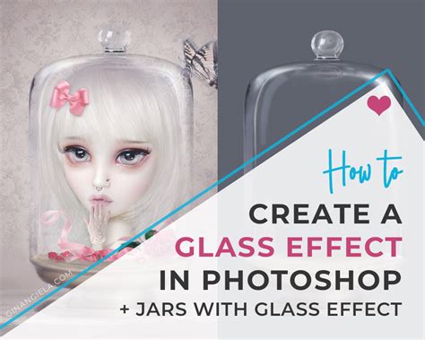 Creating A Glass Effect In Photoshop Glass Jars Photoshop Download