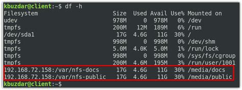how to configure nfs client and server on linux linuxways