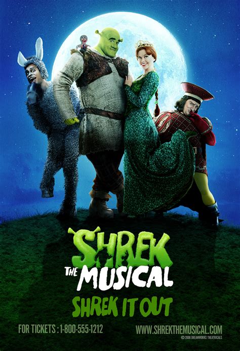 Shrek The Musical Broadway Poster