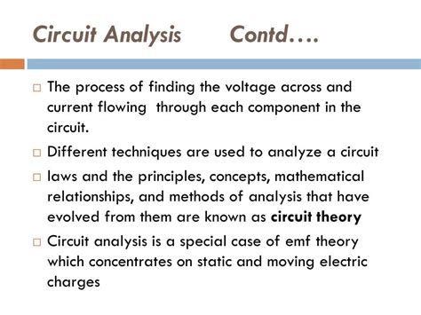 PPT Linear Circuit Analysis ELE PowerPoint Presentation Free Download ID