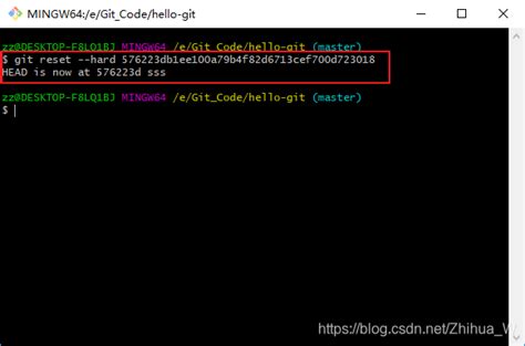 Git版本回退的两种方式及回退方式推荐git 回退 Csdn博客 Git版本回退的两种方式及回退方式推荐git 回退 Csdn博客