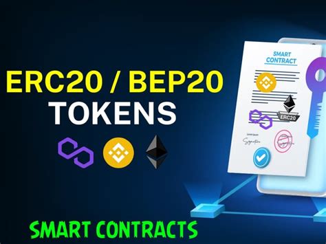 custom erc20 bep20 polygon token smart contracts upwork