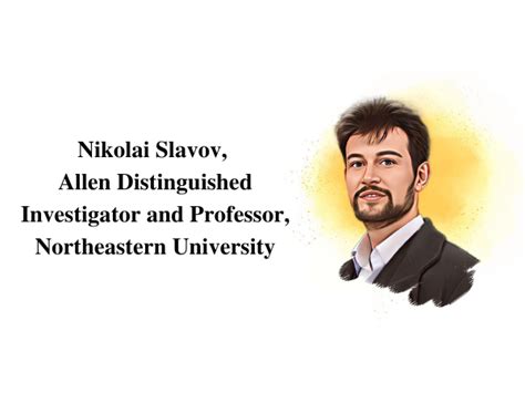 A Spotlight On Single Cell Proteomics Nikolai Slavov Professor Northeastern University