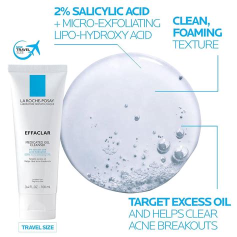 Effaclar Medicated Acne Cleanser And Toleriane Double Repair Matte