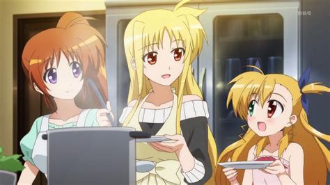 Magical Girl Lyrical Nanoha Vivid 01 Returning Home To A Great