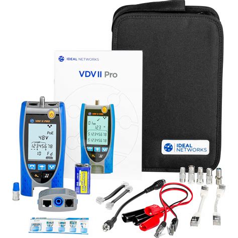 Ideal Networks Vdv Ii Pro [r158003] Voice Data And Video Cable Verifier Jual Harga Price