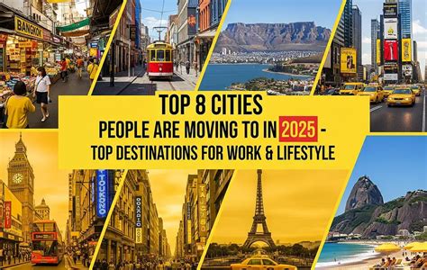 Top 8 Cities People Are Moving To In 2026 Top Destinations For Work