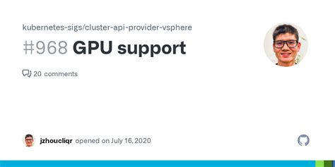 Gpu Support · Issue 968 · Kubernetes Sigscluster Api Provider Vsphere · Github