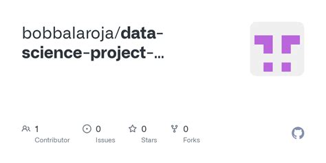 Github Bobbalarojadata Science Project Management
