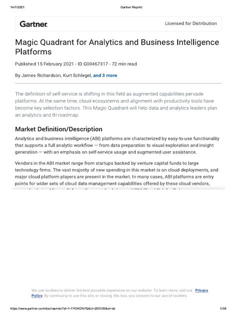 Gartner Reprint Pdf