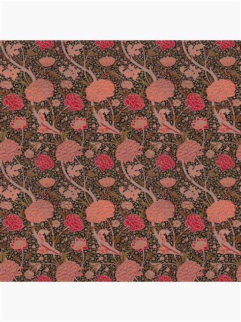 Infinitely Repeating Pattern Based On William Morriss Cray Sticker