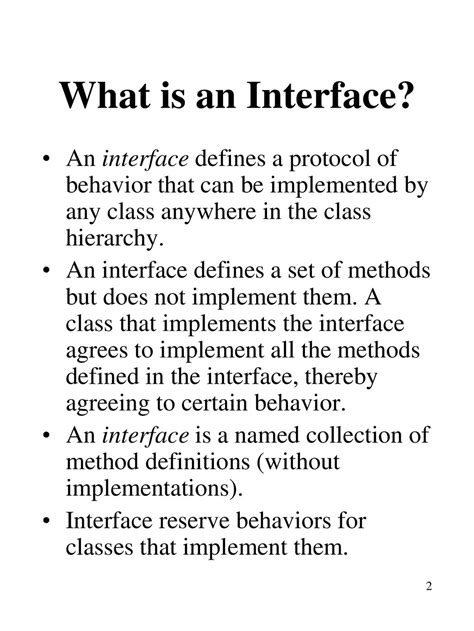 Interfaces And Packages Ppt Download