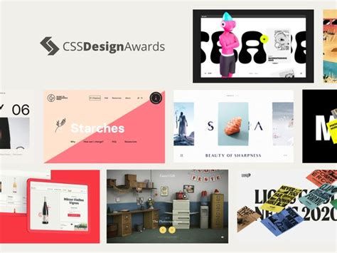 CSS Design Awards награды за лучшие веб сайты