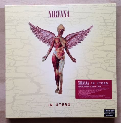 Nirvana In Utero 20th Anniversary Edition Limited Edition 3cddvd
